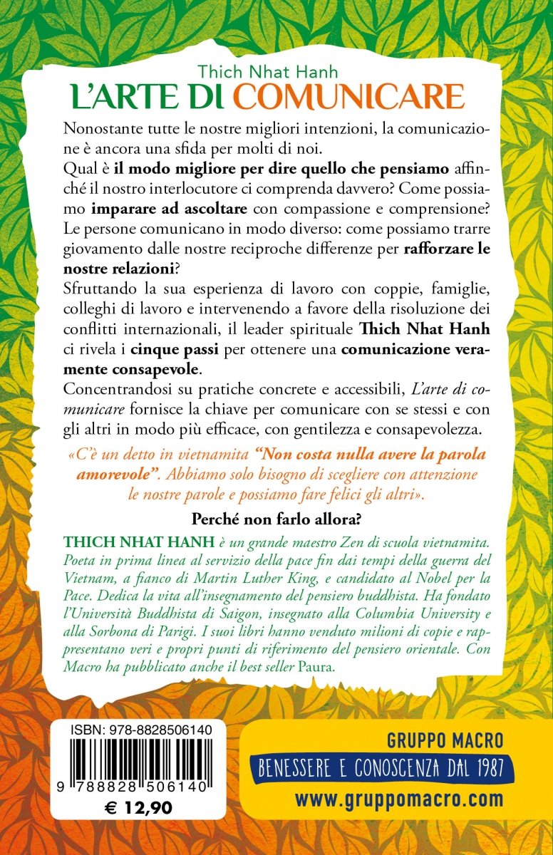 L'Arte di Comunicare - Thich Nhat Hanh L'Arte di Comunicare - Thich Nhat Hanh