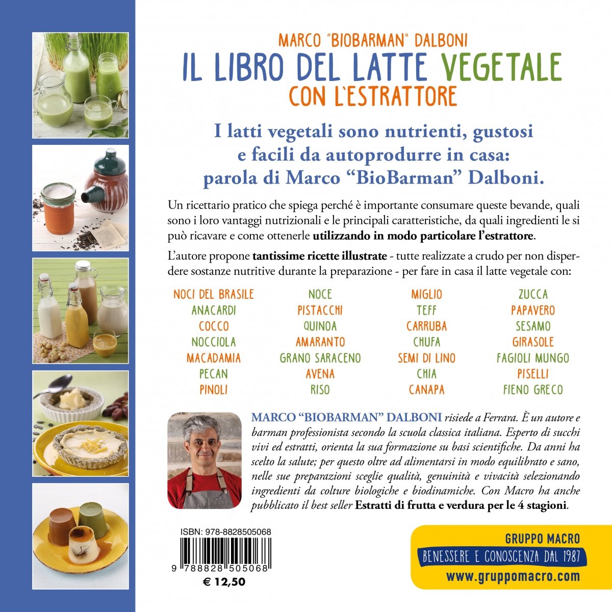 Il Libro del Latte Vegetale con l'Estrattore - Marco Dalboni