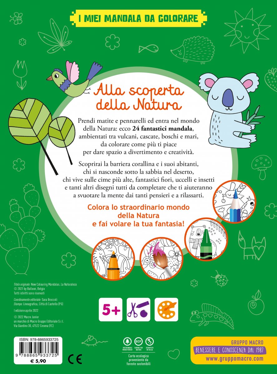 I miei mandala da colorare. Alla scoperta della Natura - AA.VV.