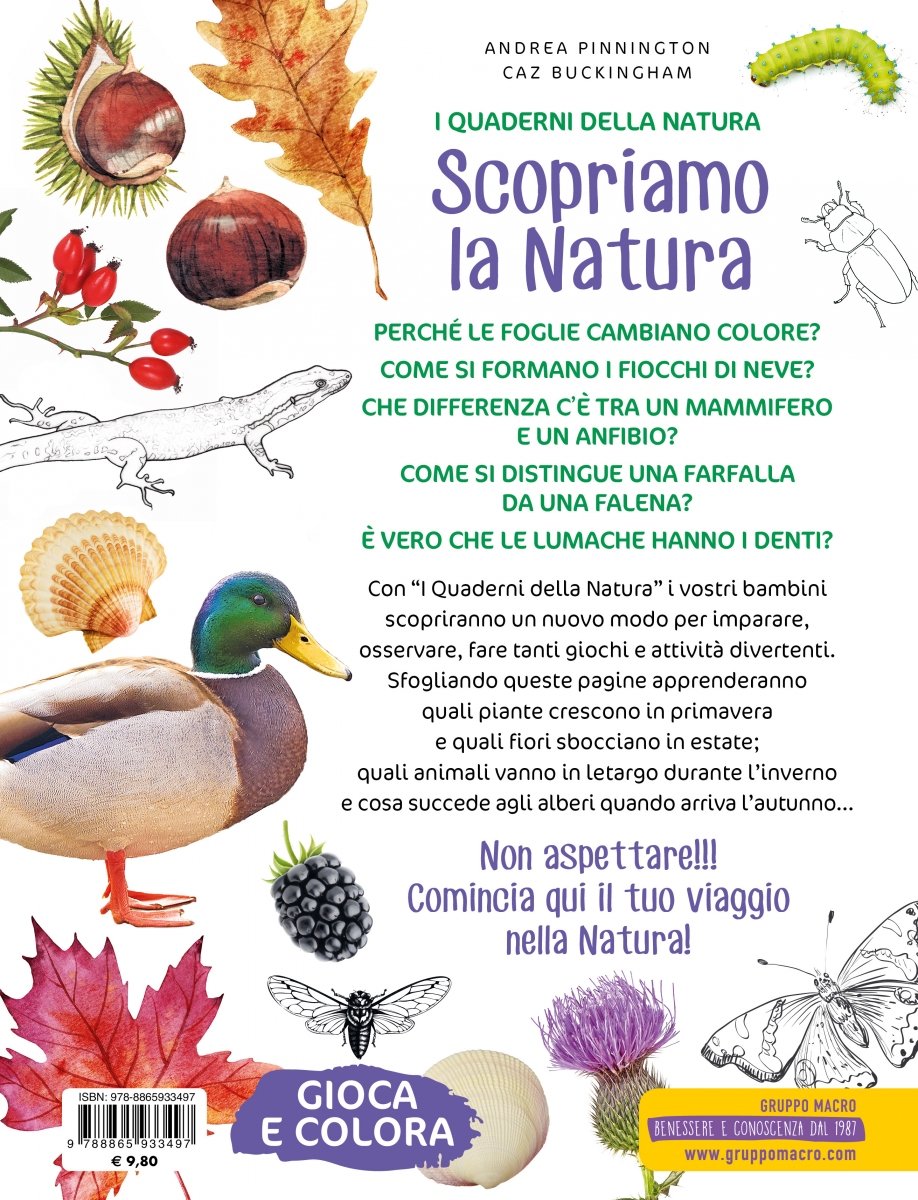 Scopriamo la Natura - Andrea Pinnington; Caz Buckingham Scopriamo la Natura - Andrea Pinnington; Caz Buckingham
