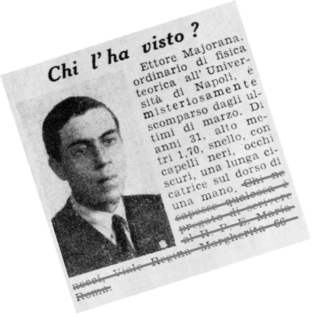 Il caso Majorana Pelizza · Rino Di Stefano